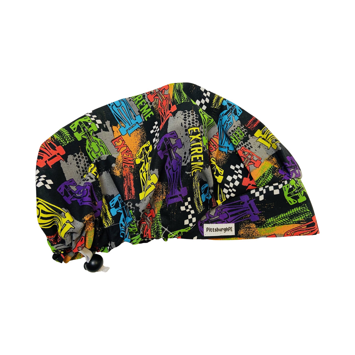 Extreme. cars scrub cap – PittsburghPE