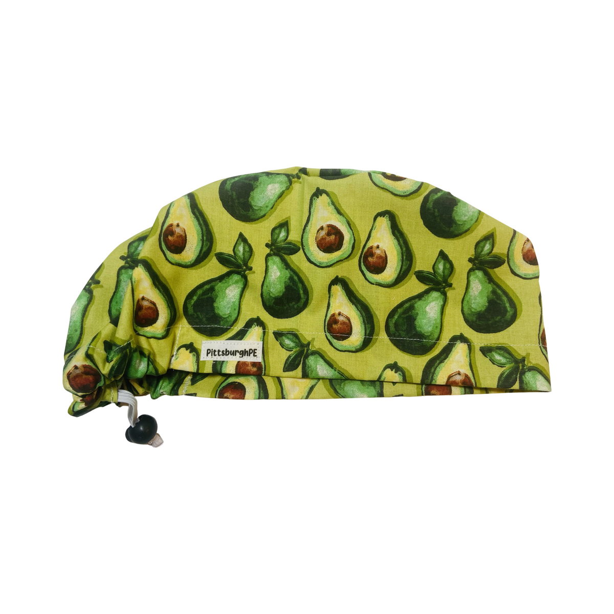 Avocados. on green scrub cap – PittsburghPE